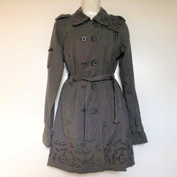 Da-Nang | Jackets & Coats | Da Nang Jacket Military Eyelet Long ...